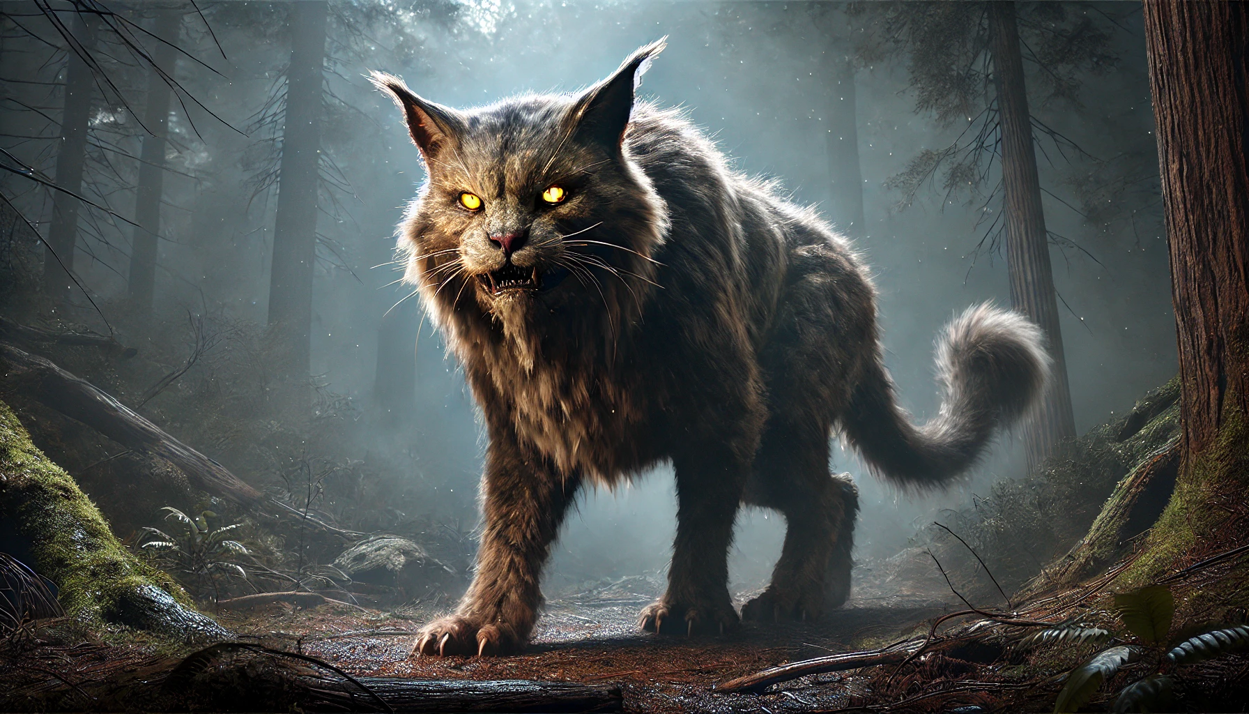 Wampus Cat - Guardian of Cherokee Folklore |mythicalcreatures.info