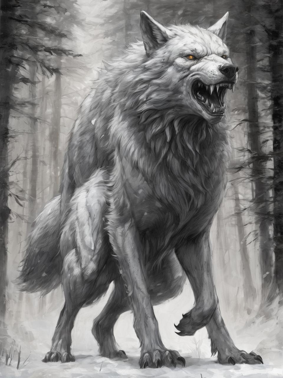 Beast of Gévaudan - Enigmatic Terrorizing Creature | mythicalcreatures.info