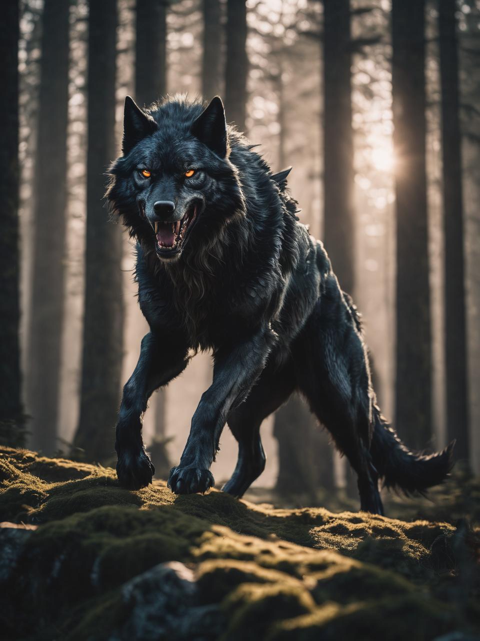 Fenrir - Norse Myth's Fierce Wolf | mythicalcreatures.info