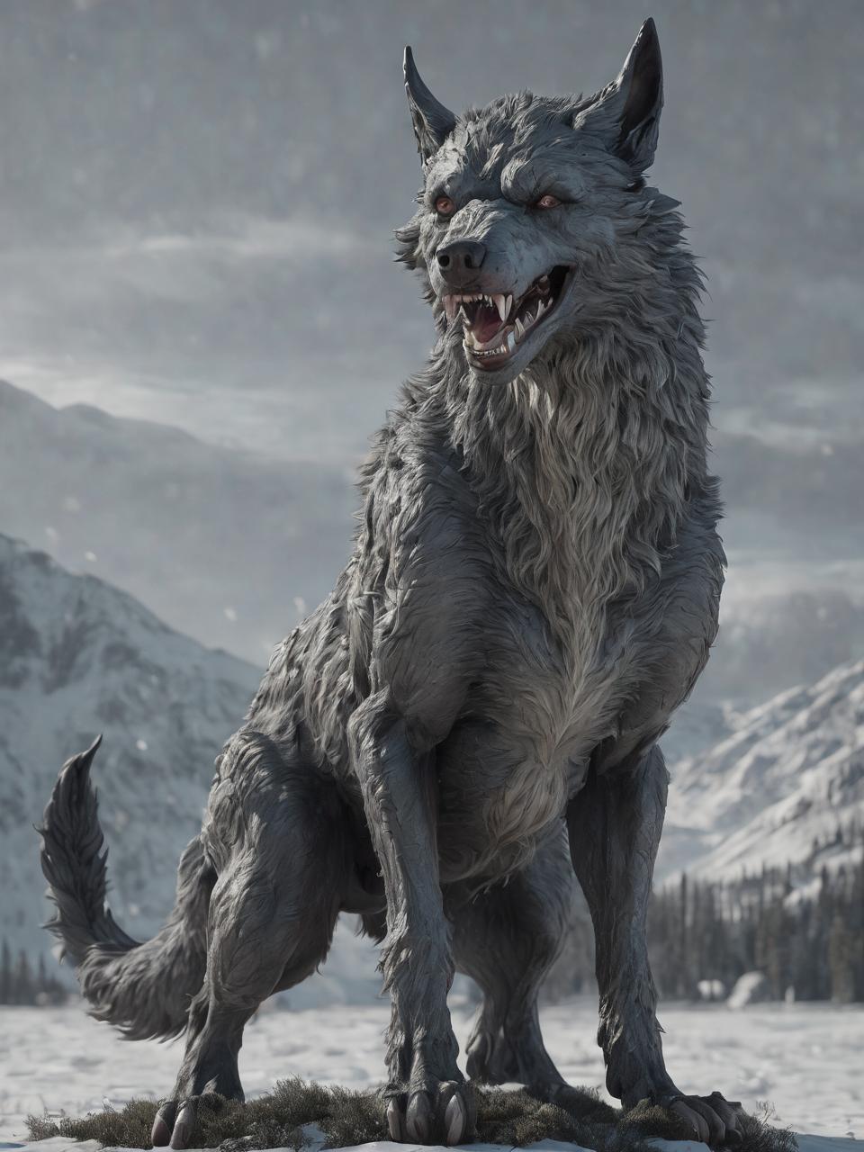 Fenrir - Norse Myth's Fierce Wolf | mythicalcreatures.info