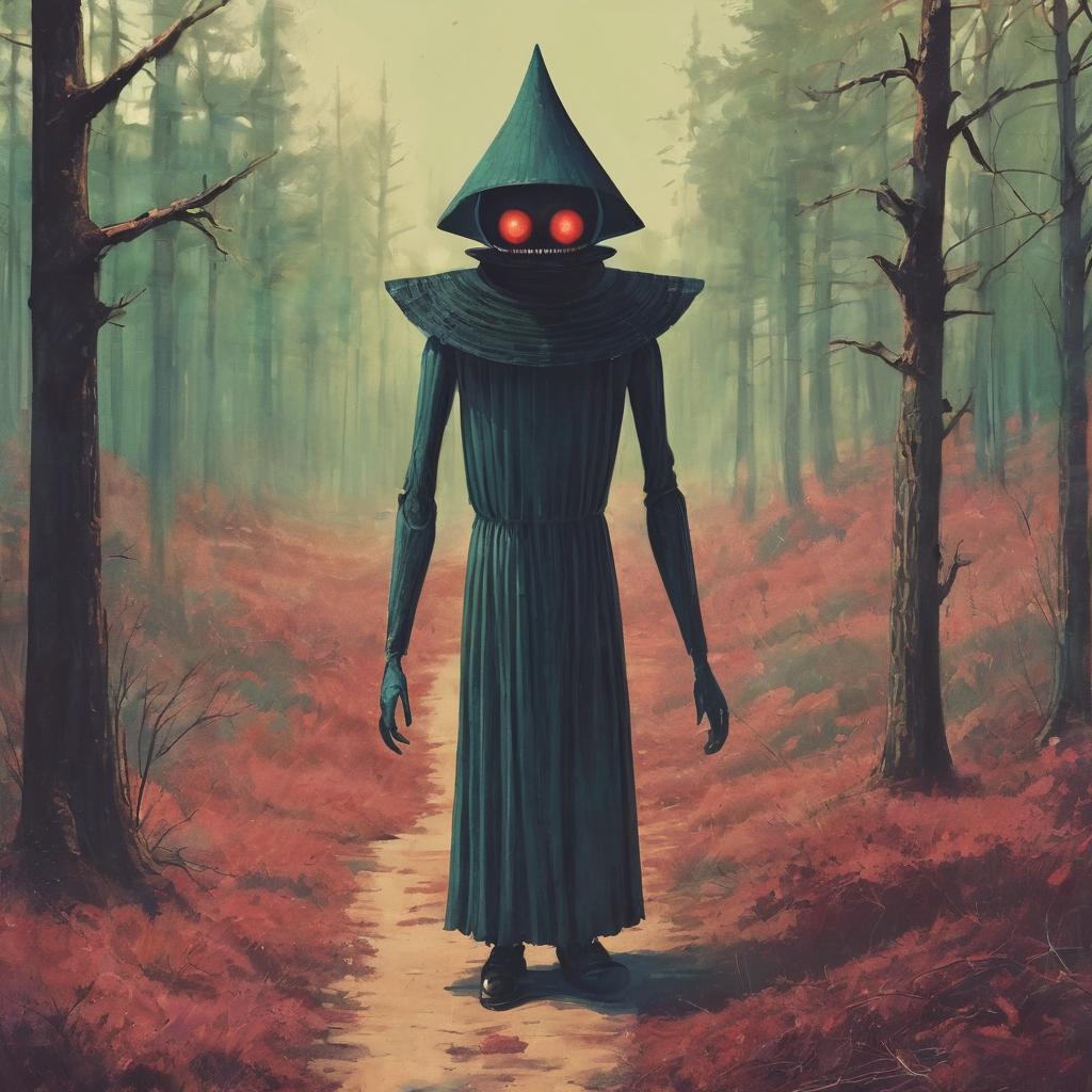 Flatwoods Monster - UFO creature | mythicalcreatures.info