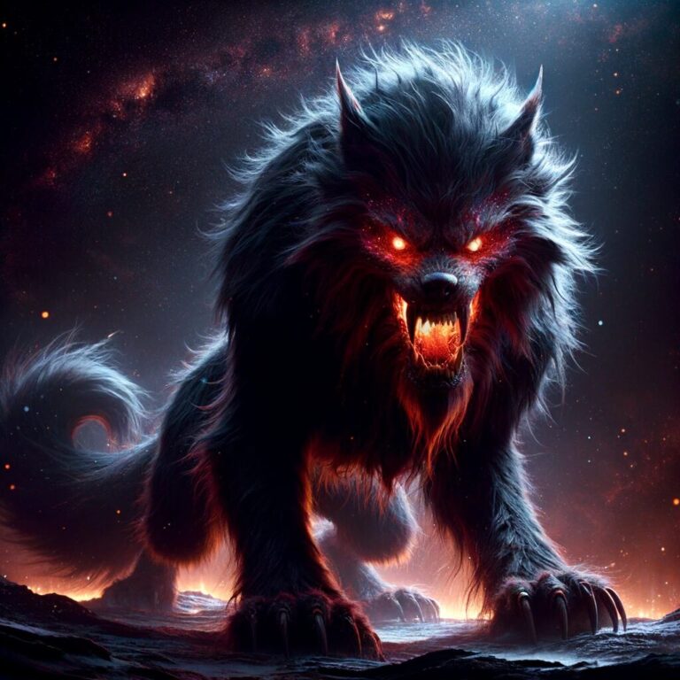 Hati - Norse Lunar Wolf | mythicalcreatures.info