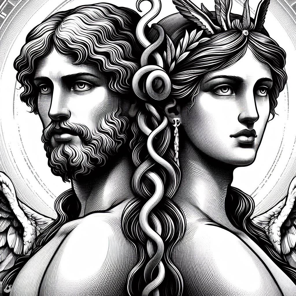 Hermaphroditus - Androgynous deity | mythicalcreatures.info
