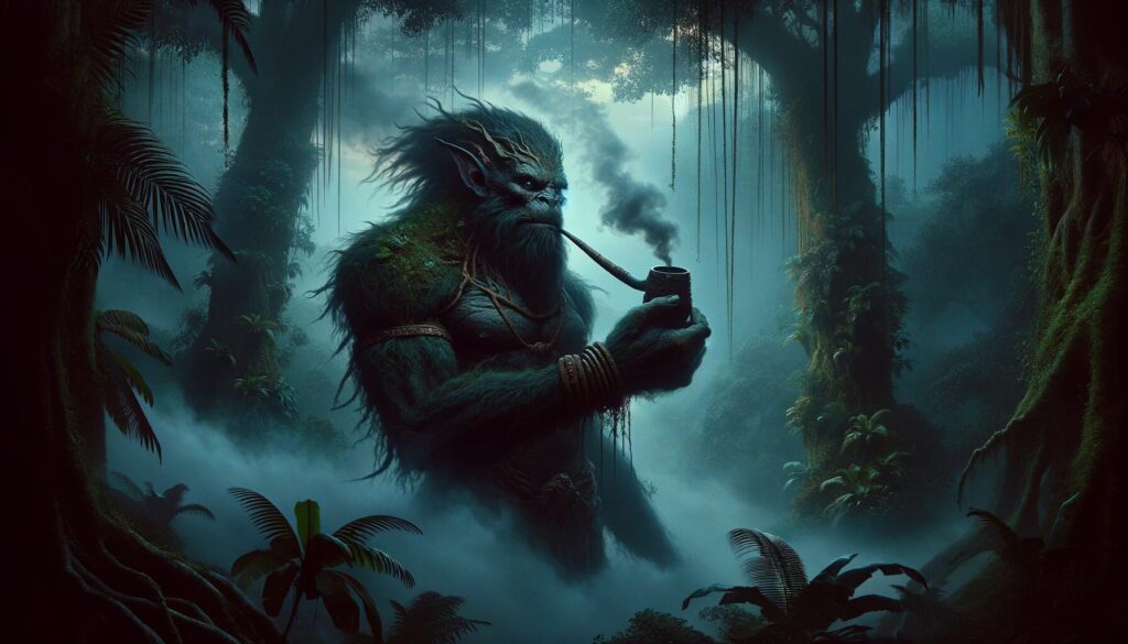 Kapre - Filipino Forest Giant | mythicalcreatures.info