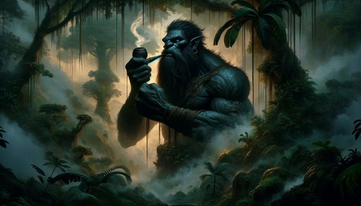 Kapre - Filipino Forest Giant | mythicalcreatures.info