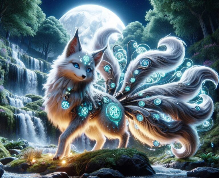 Kitsune - Japanese fox spirits | mythicalcreatures.info
