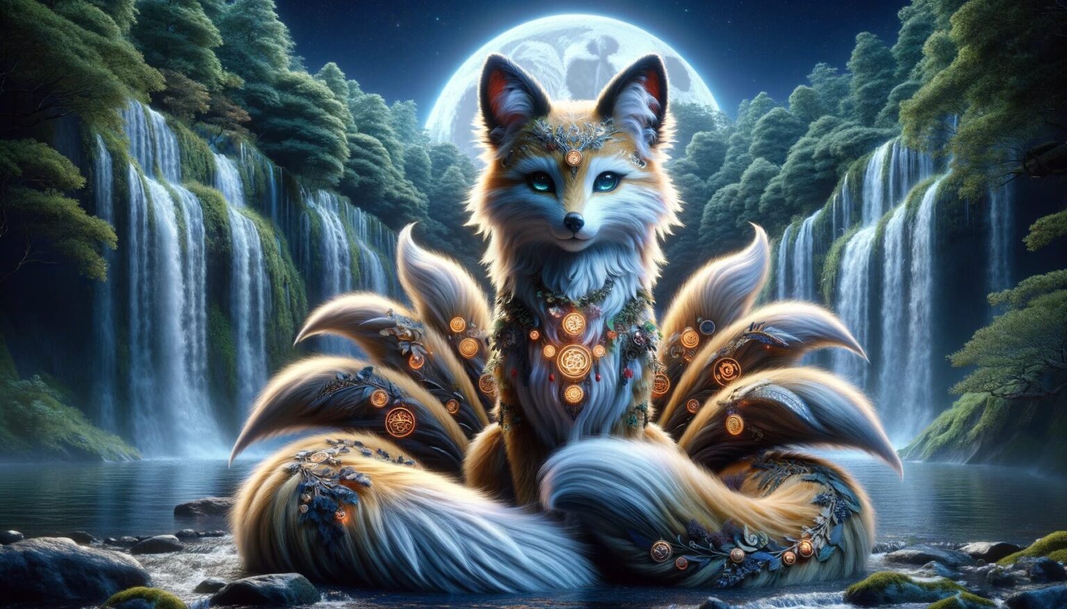 Kitsune - Japanese fox spirits | mythicalcreatures.info