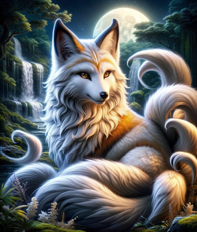 Kitsune - Japanese fox spirits | mythicalcreatures.info