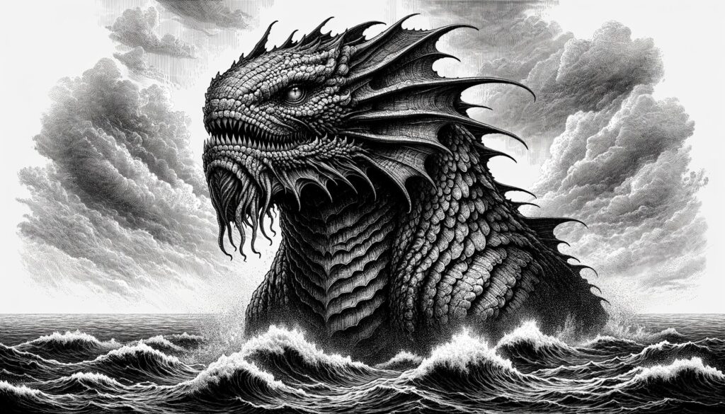 Leviathan - Mythical sea beast | mythicalcreatures.info
