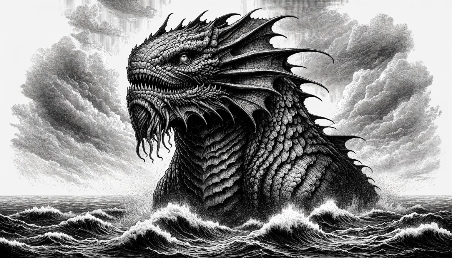 Leviathan - Mythical sea beast | mythicalcreatures.info