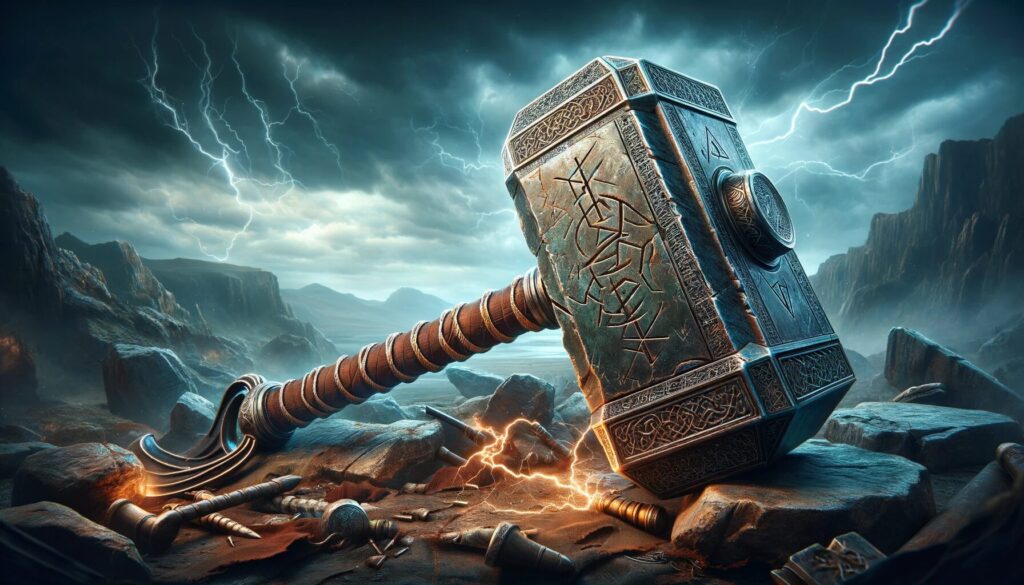 Mjölnir - Thor's hammer: Symbol of power | mythicalcreatures.info