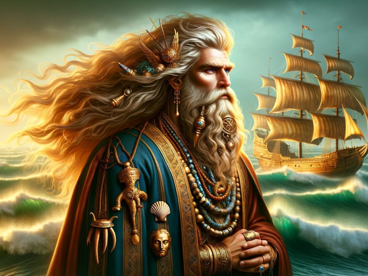 Njord By Righonnjord Is The Name Of A Vanir God In Norse