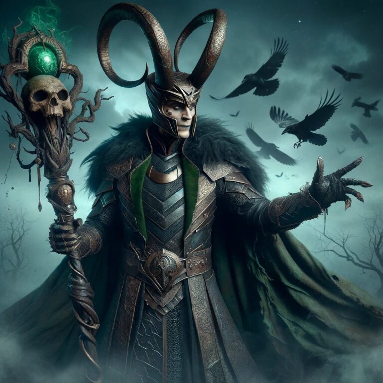 Loki - Trickster god in Norse myth | mythicalcreatures.info