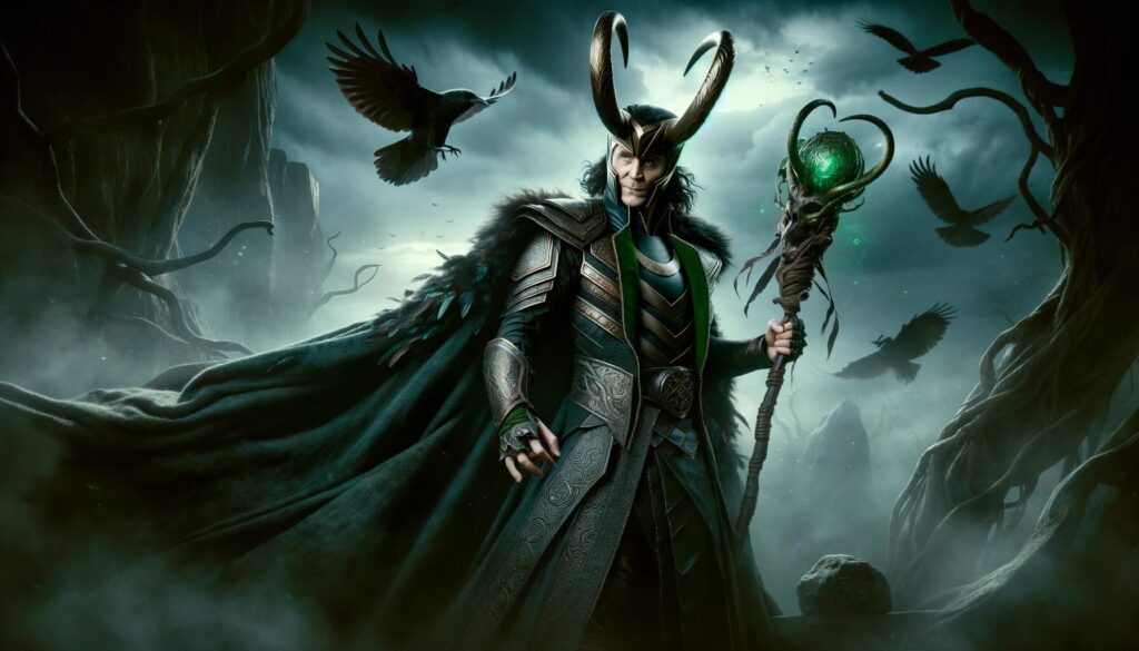 Loki - Trickster god in Norse myth | mythicalcreatures.info