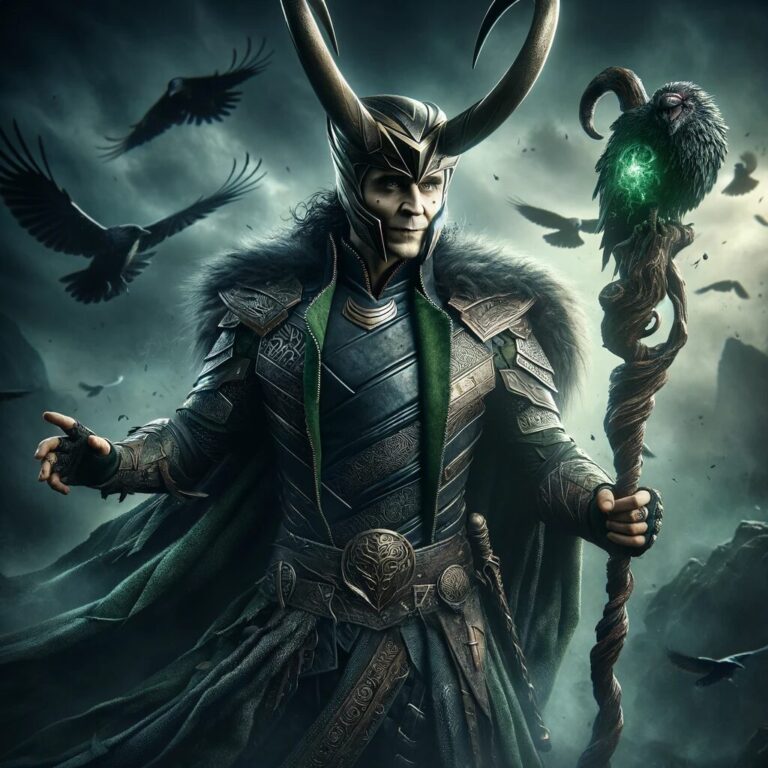 Loki - Trickster god in Norse myth | mythicalcreatures.info