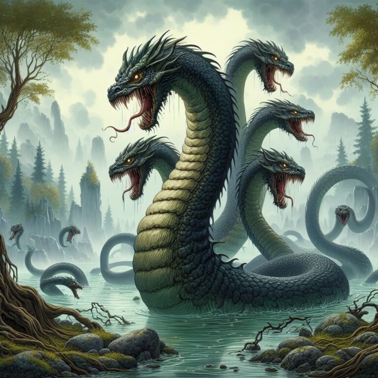 Hydra - Greek serpent slain by Heracles | mythicalcreatures.info