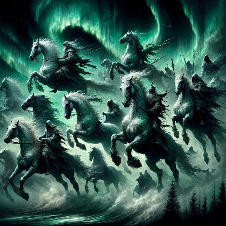 The Wild Hunt - Spectral hunt | mythicalcreatures.info