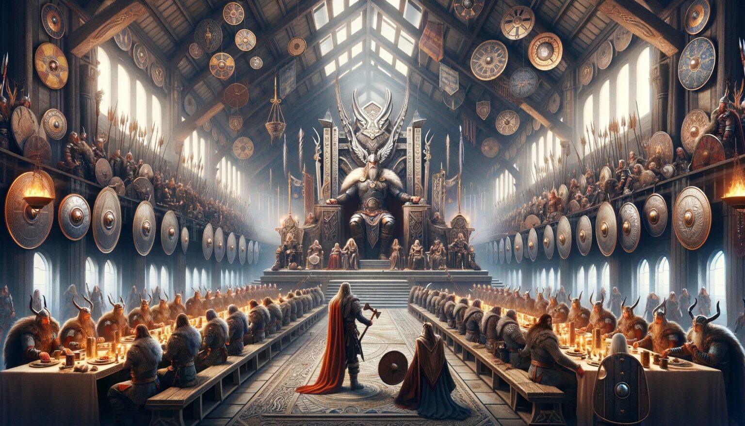 Valhalla - Norse warrior afterlife | mythicalcreatures.info