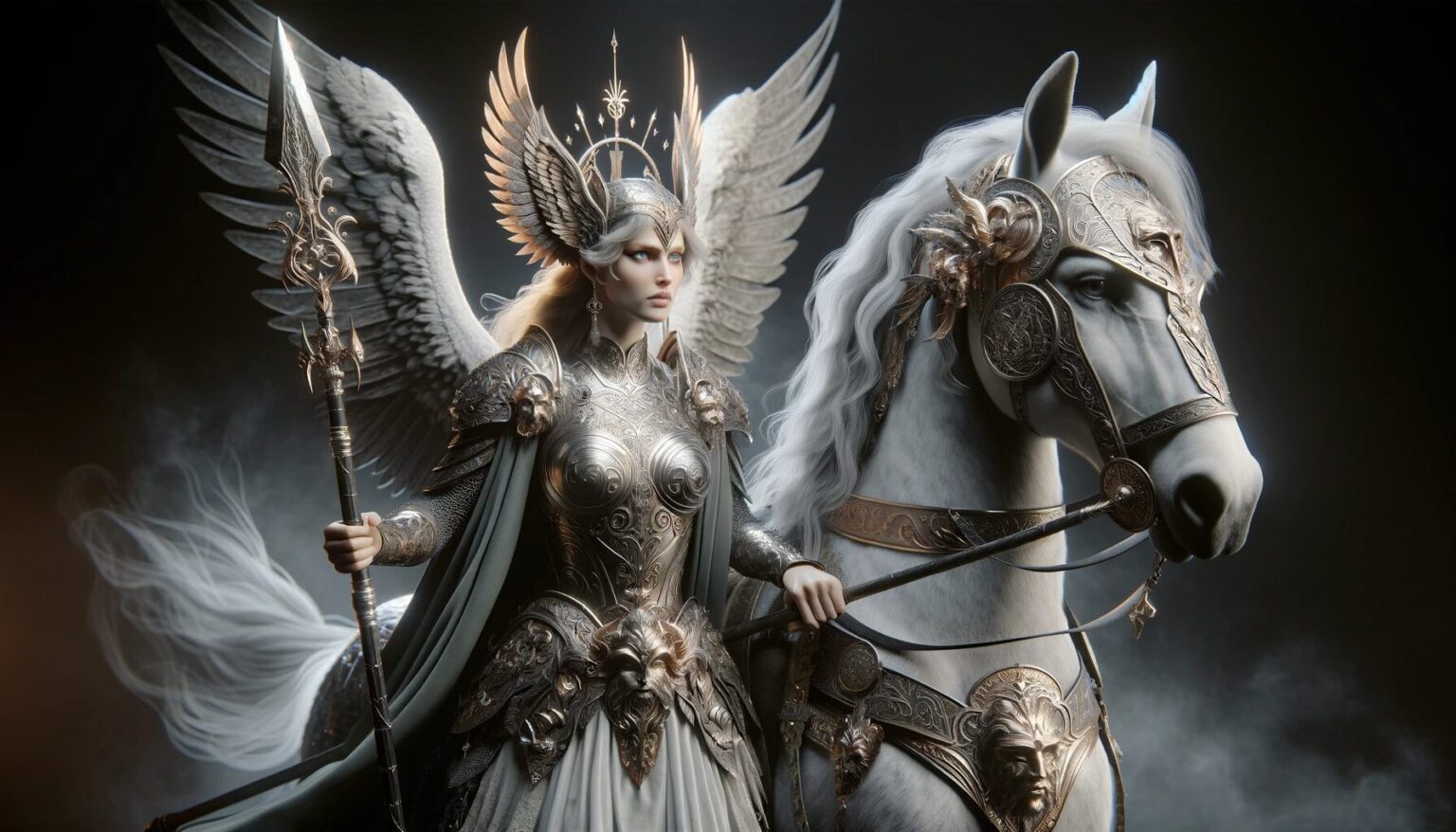 Valkyrie - Warrior Maiden of Valhalla | mythicalcreatures.info