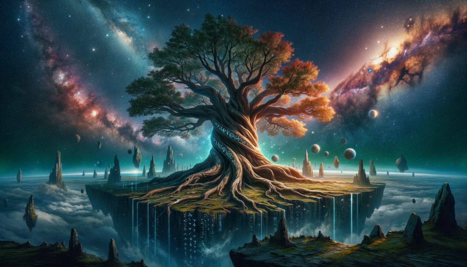 Yggdrasil - The World Tree | mythicalcreatures.info