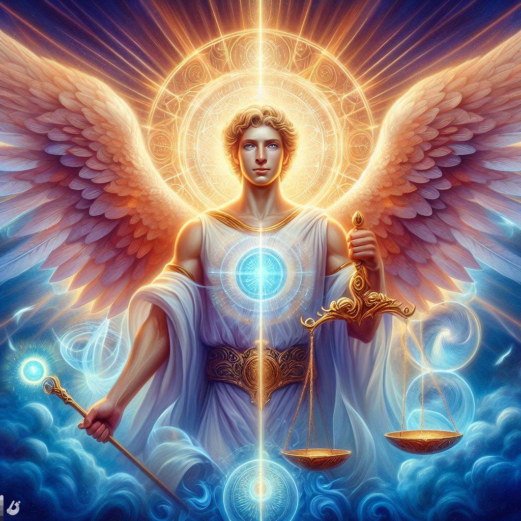 Zadkiel - Archangel of Mercy and Justice | mythicalcreatures.info