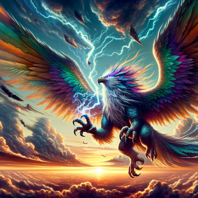 Ziz - Majestic Jewish Bird Legend | mythicalcreatures.info