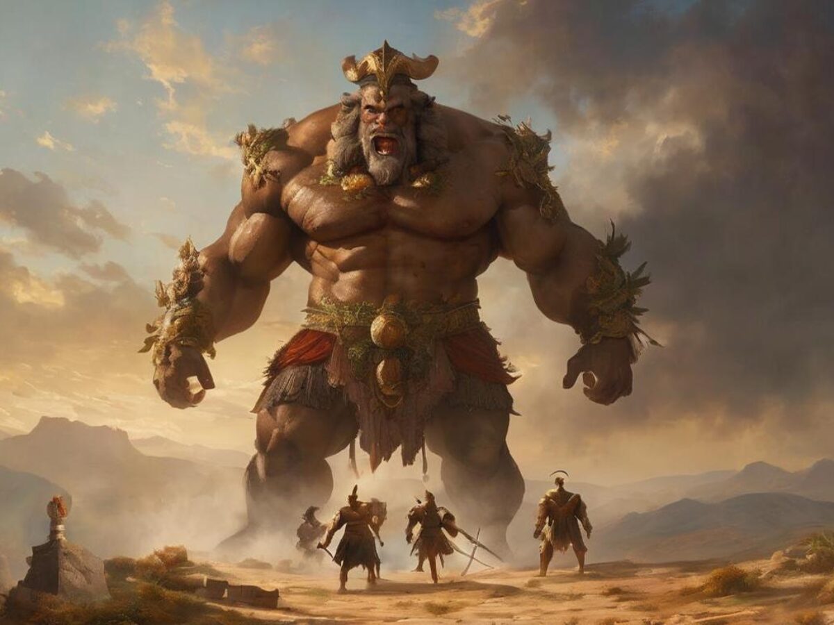 Giants Greek Mythology The Hundred Handed Giants