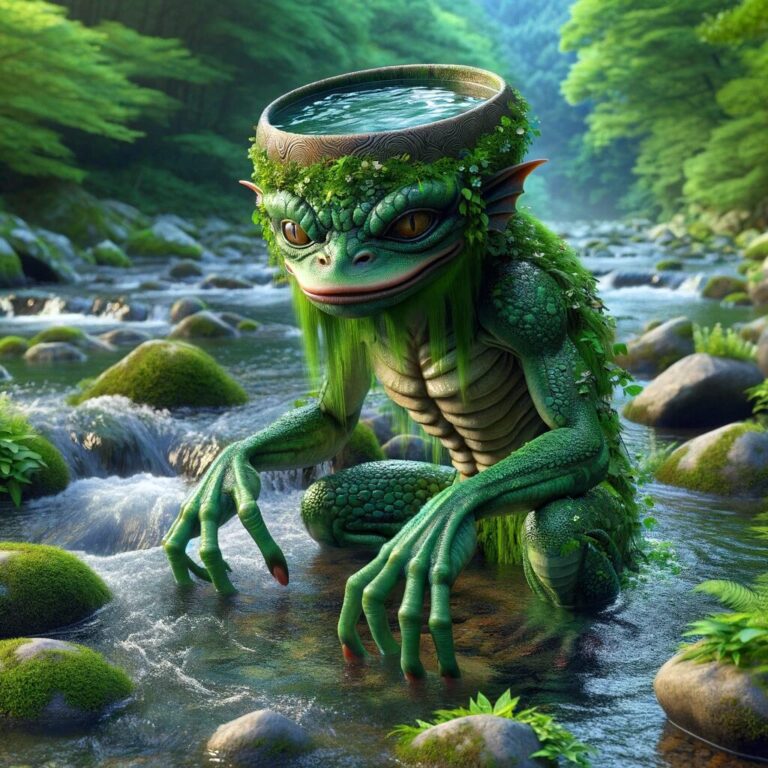 Kappa - Japanese water creature | mythicalcreatures.info