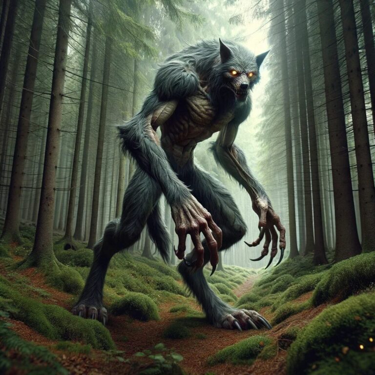 Loup Garou - French Werewolf Human-Wolf Monster | mythicalcreatures.info