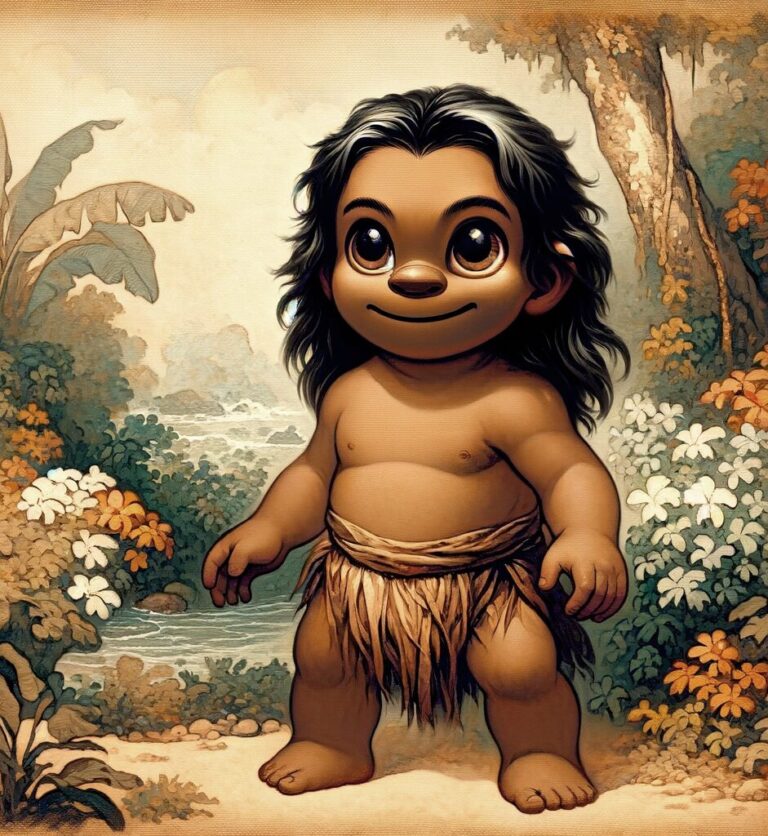 Menehune - Hawaiian Folklore Healer and Builder | mythicalcreatures.info