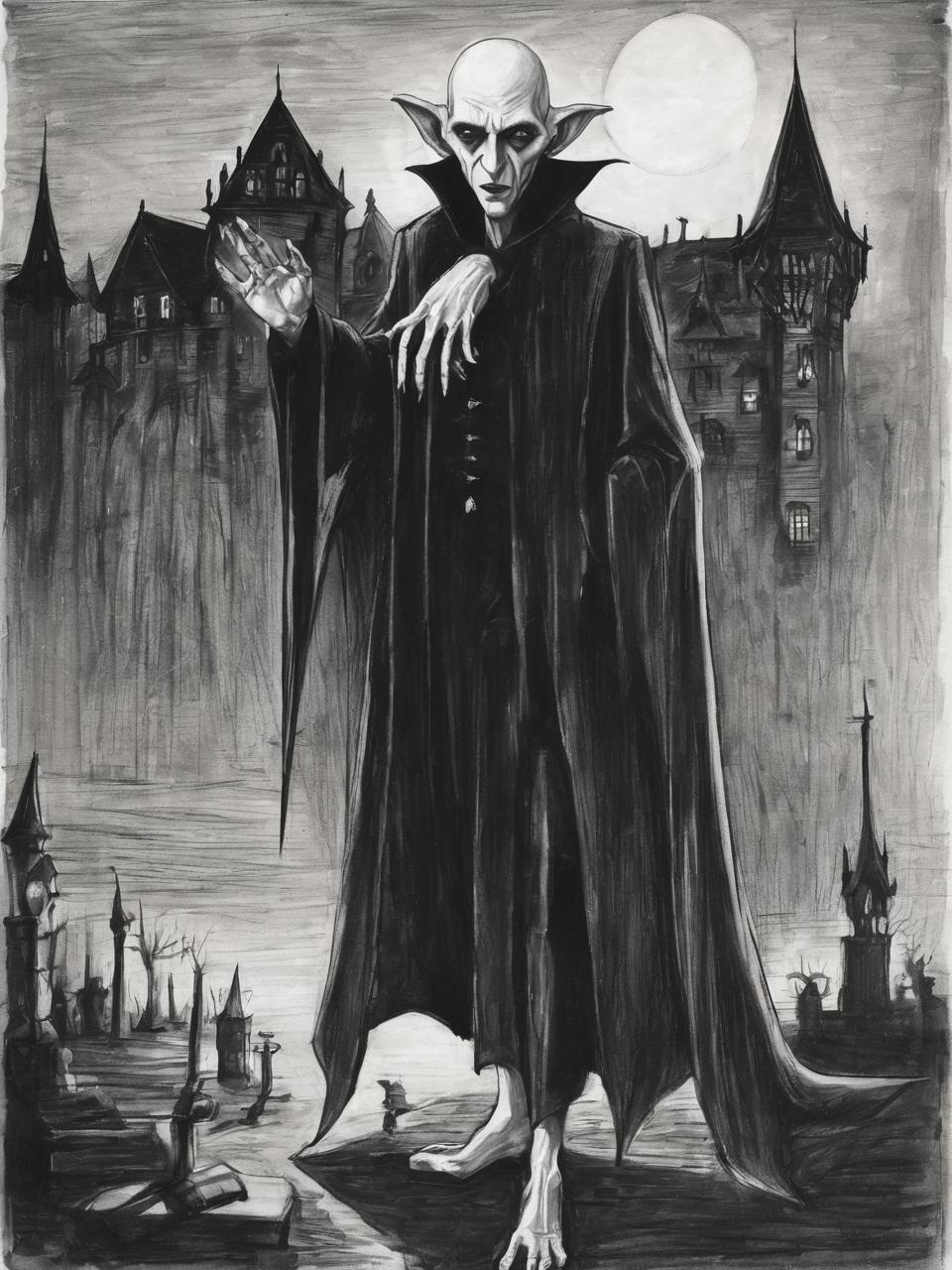 Nosferatu - Undead, Blood-Sucking Creature of Darkness ...